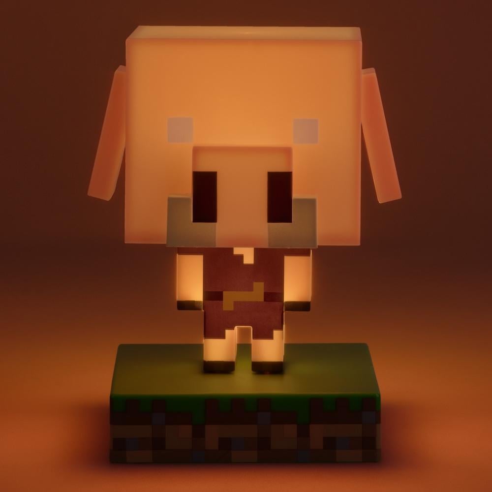 MINECRAFT - Pig - Icon Lamp 4,3inch : ShopForGeek.com: Lamp Paladone ...
