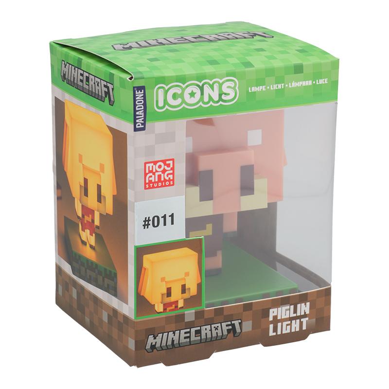 MINECRAFT - Pig - Icon Lamp 4,3inch : ShopForGeek.com: Lamp Paladone ...