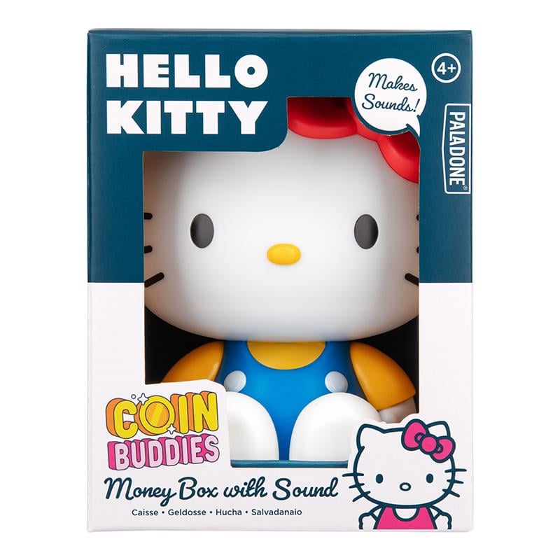 HELLO KITTY - Shaped Money Box with Sound 'Coin Buddies' : ShopForGeek ...