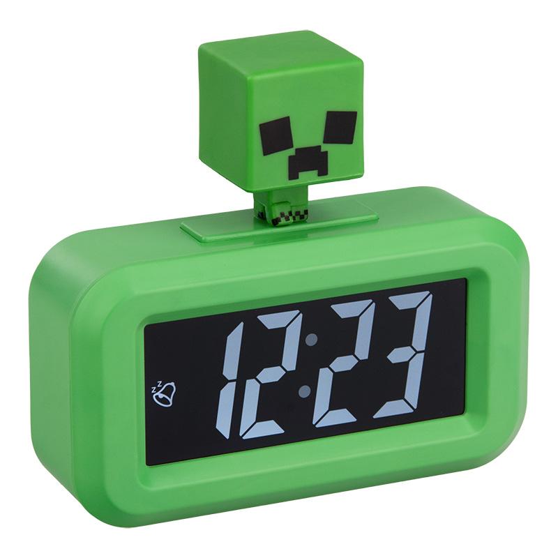 MINECRAFT - Creeper - Mini Figure Alarm Clock : ShopForGeek.com: Alarm ...