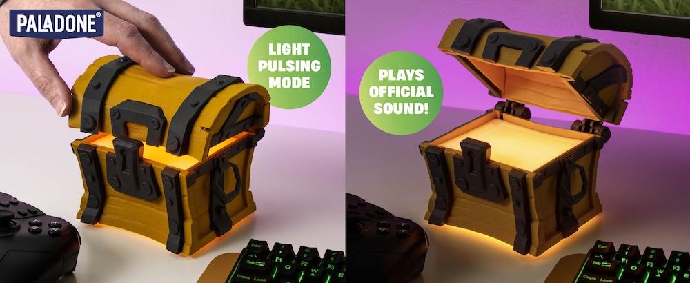 FORNITE - Chest - Light with Sound 5" : ShopForGeek.com: Lampe Paladone ...