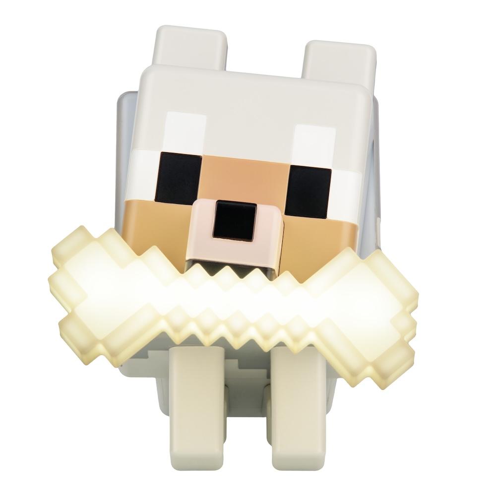 MINECRAFT - Wolf - GloBuddies Light 5,6inch : ShopForGeek.com: Lamp ...