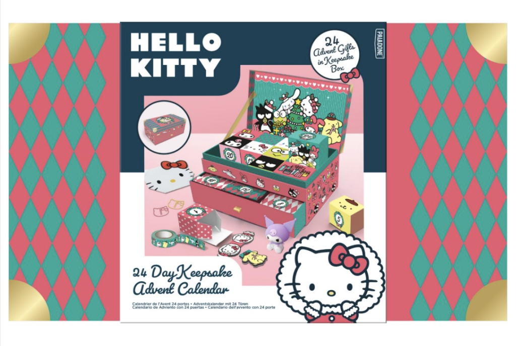 HELLO KITTY - Keepsake Box - 24 Day Advent Calendar : ShopForGeek.com ...