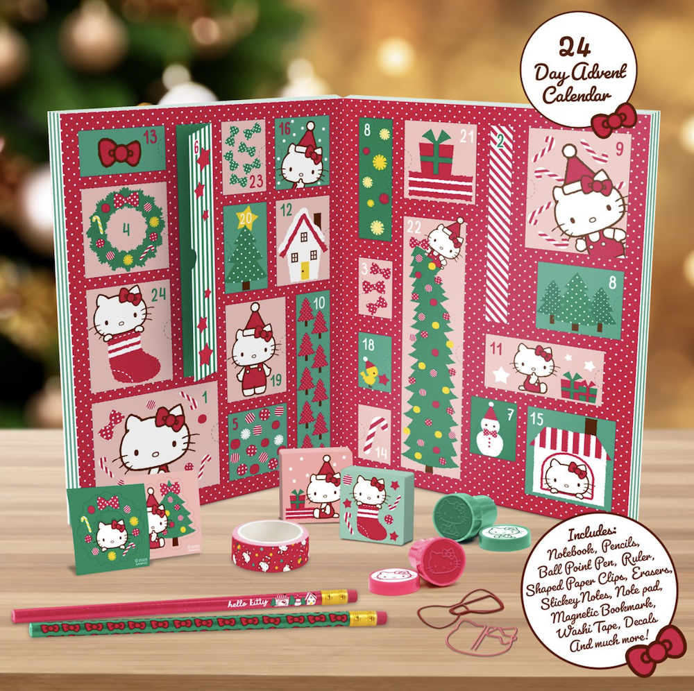 HELLO KITTY - Stationery - 24 days Advent Calendar : ShopForGeek.com ...