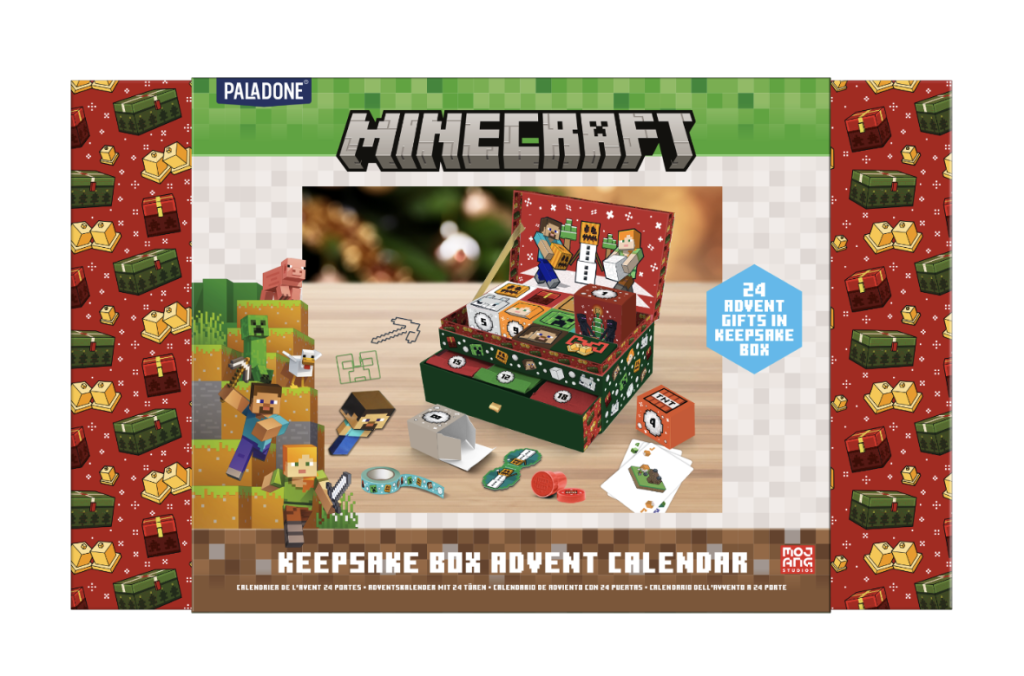 MINECRAFT - Keepsake Box - 24 Day Advent Calendar : ShopForGeek.com ...