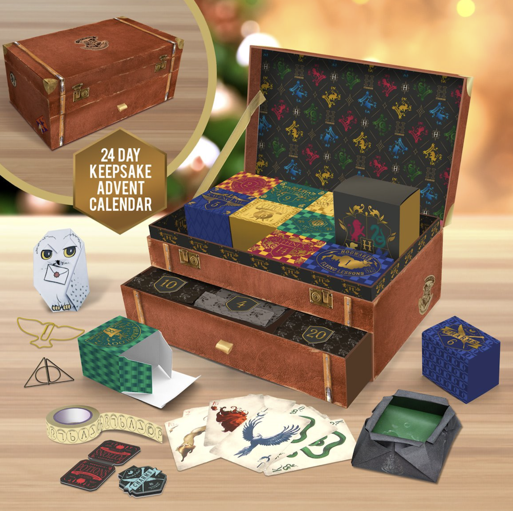 HARRY POTTER - Keepsake Box - 24 Day Advent Calendar : ShopForGeek.com ...