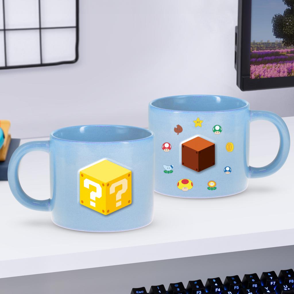SUPER MARIO - Symbols - Embossed Mug 13oz : ShopForGeek.com: Tasse ...
