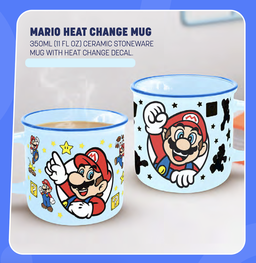 SUPER MARIO - Mario - Heat Change Mug 11oz : ShopForGeek.com: Mug ...