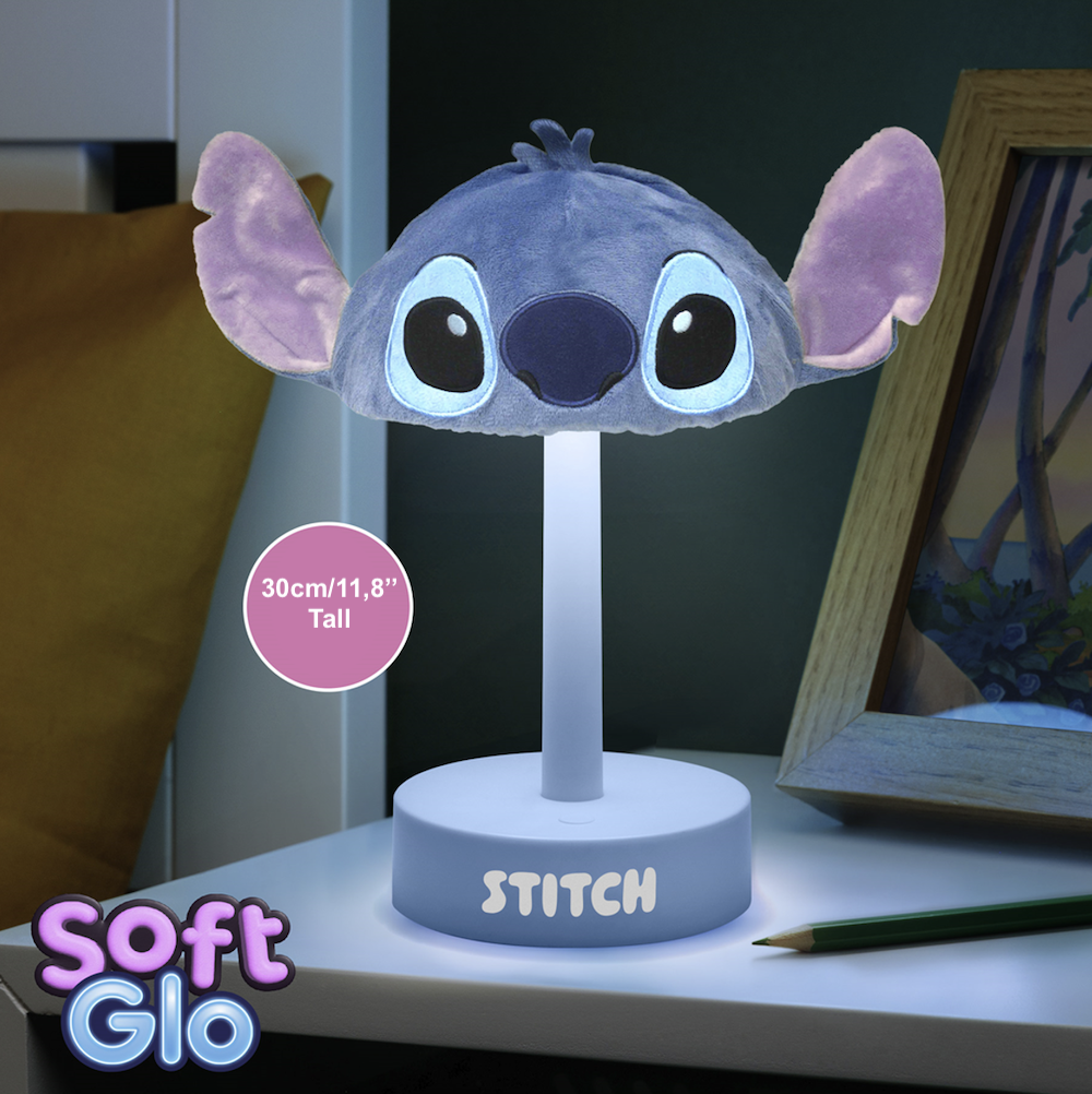 STITCH - 'SoftGlo' Fluffy Décorative Lamp : ShopForGeek.com: Lamp ...