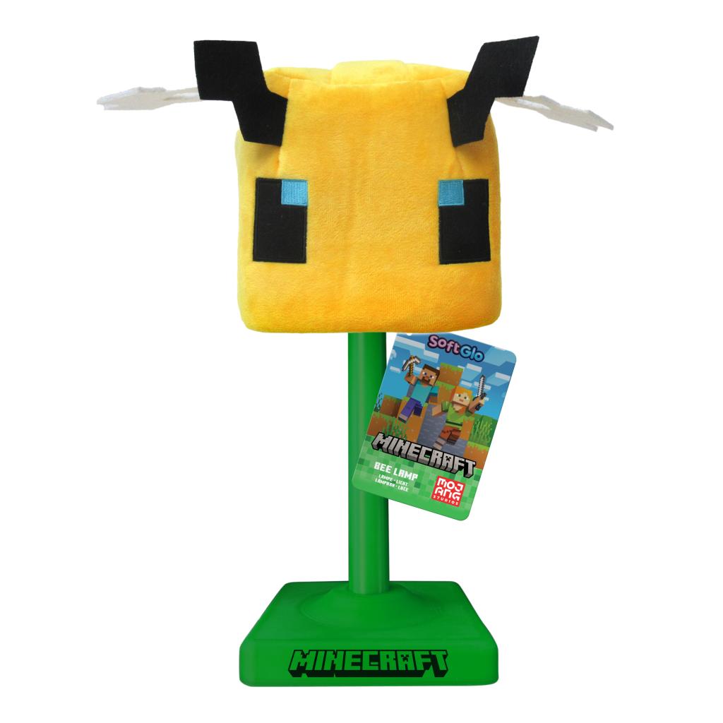 MINECRAFT - Bee - 'SoftGlo' Fluffy Décorative Lamp Rechargeable ...