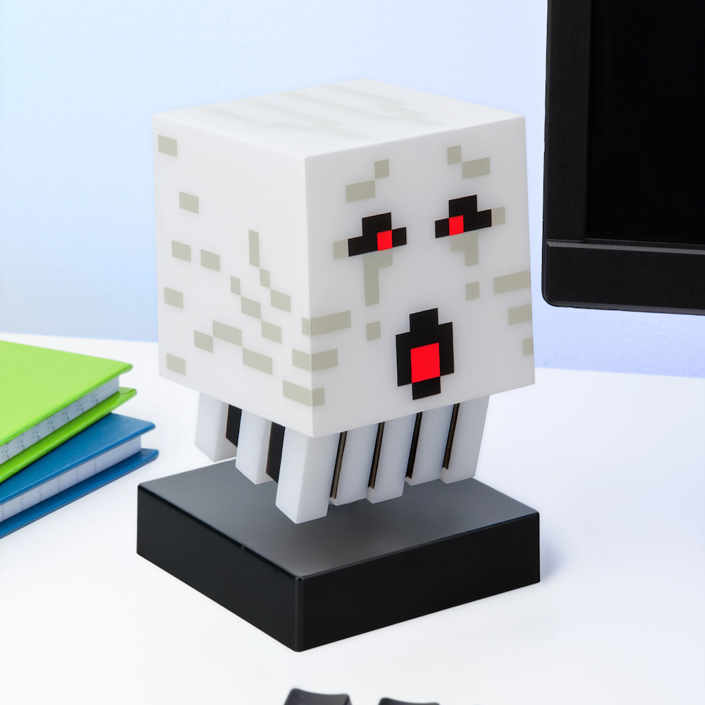 MINECRAFT - Ghast - Icon Lamp 4,3inch : ShopForGeek.com: Lampe Paladone ...