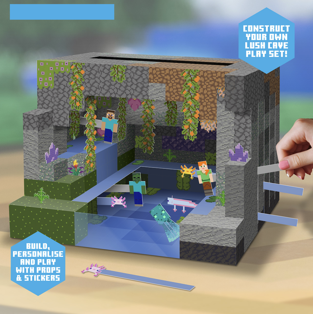 MINECRAFT - Kit de Construction - Scene 3D : ShopForGeek.com: Model Kit ...