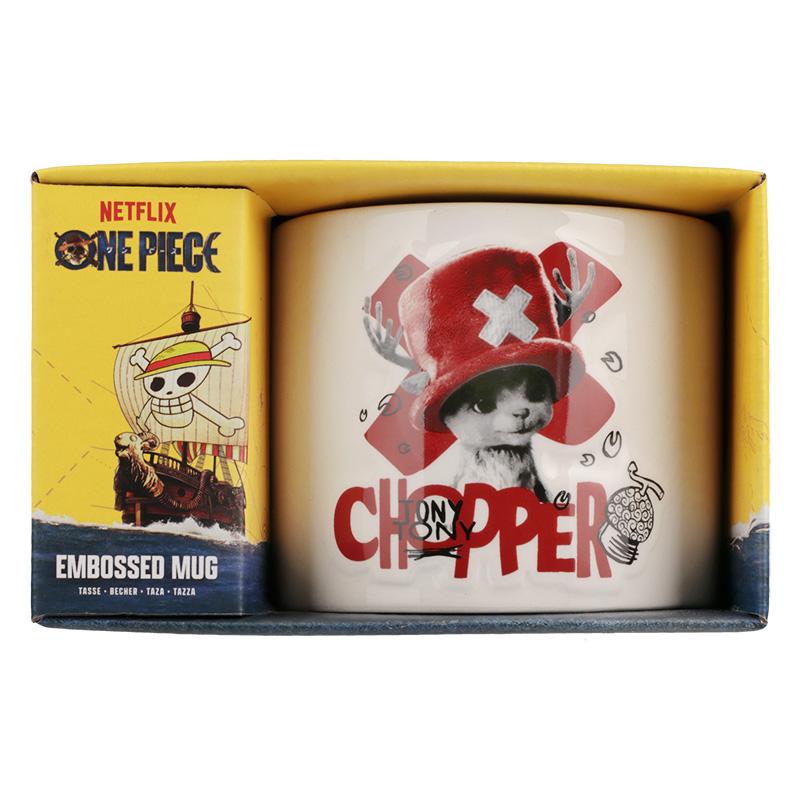 ONE PIECE NETFLIX - Chopper - Embossed Mug 13oz : ShopForGeek.com: Mug ...