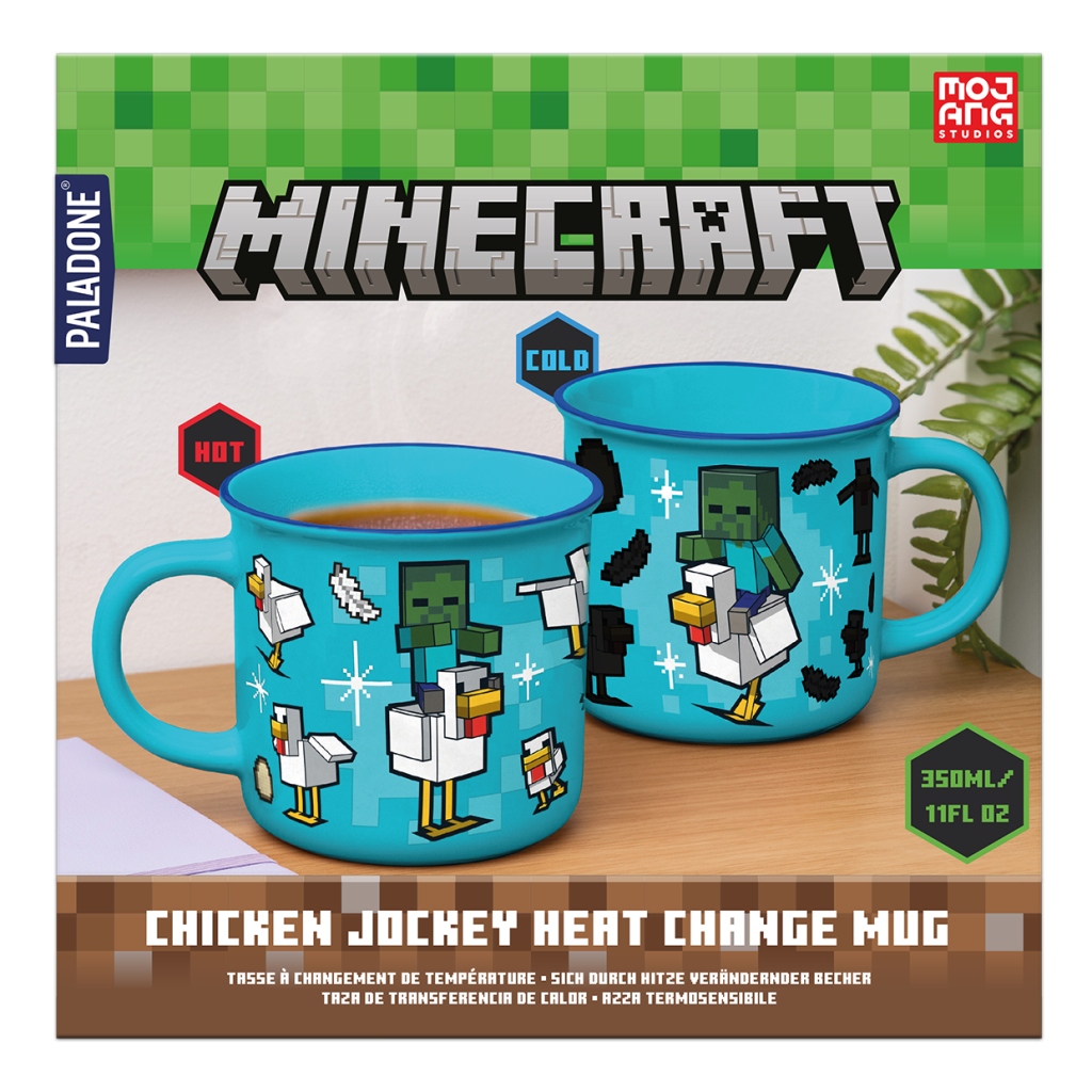 MINECRAFT - Chicken Jockey - Heat Change Mug 11oz : ShopForGeek.com ...