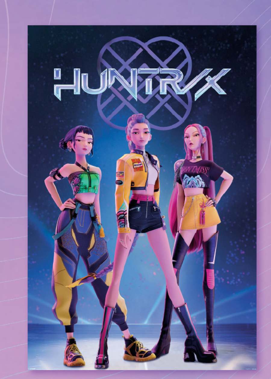 BEMS | K-POP DEMON HUNTERS - Huntrix - Poster 61x91cm
