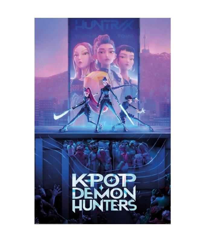K-POP DEMON HUNTERS - Key Art - Poster 61x91cm : ShopForGeek.com ...