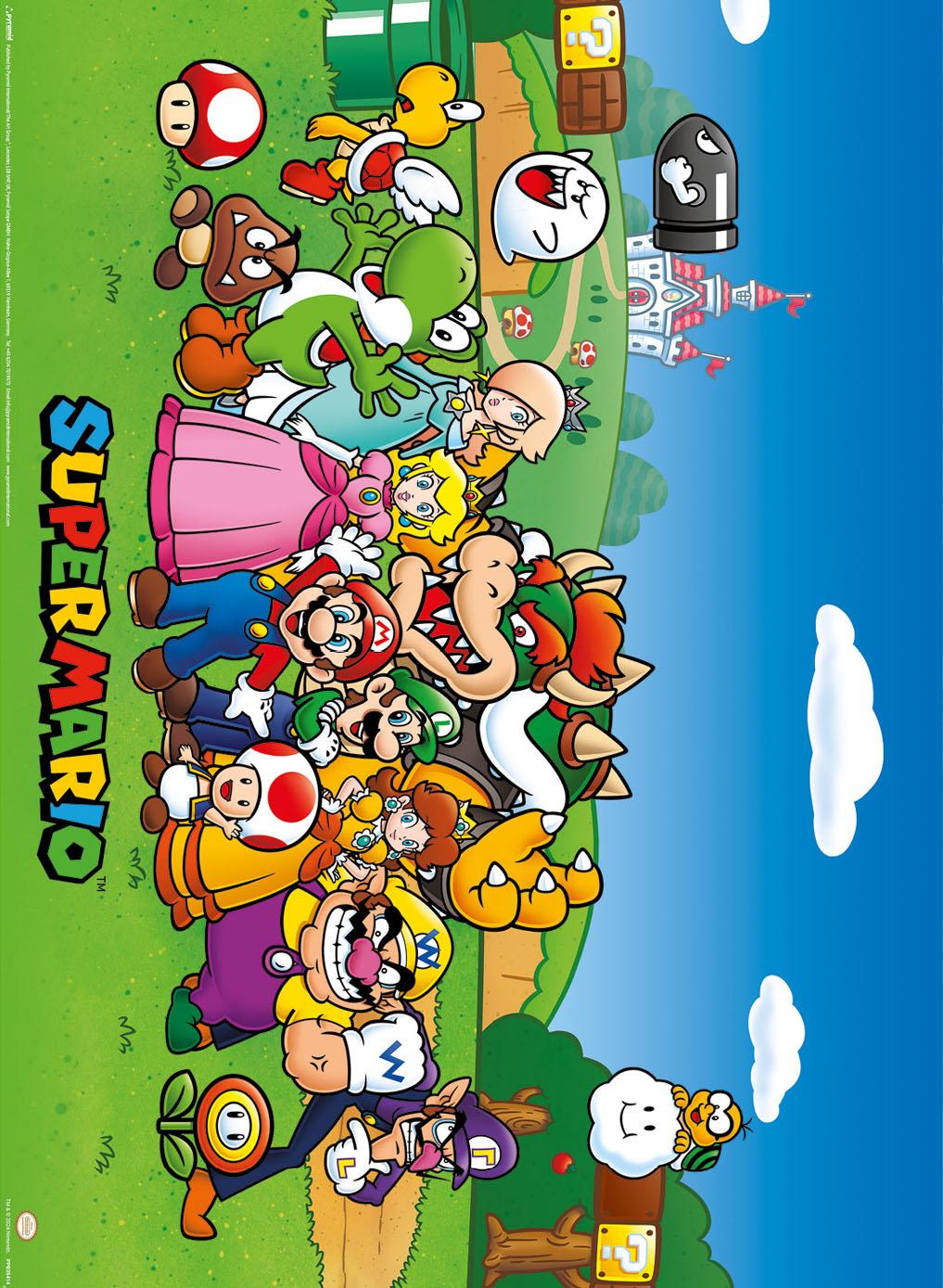 SUPER MARIO - 2 Posters 52 x 38cm Set : ShopForGeek.com: Poster Pyramid ...