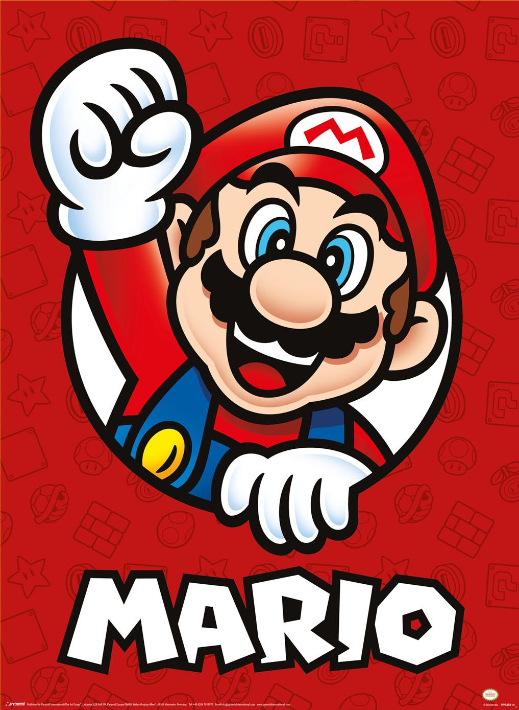 SUPER MARIO - 2 Posters 52 x 38cm Set : ShopForGeek.com: Poster Pyramid ...