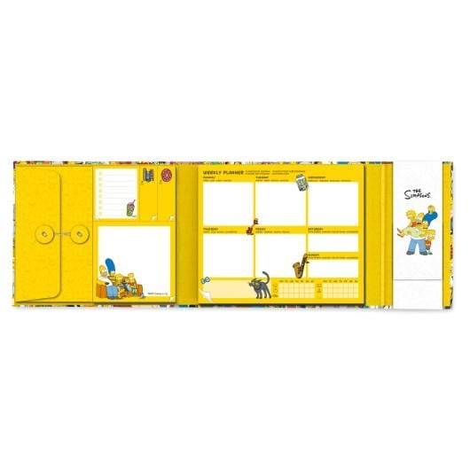 THE SIMPSONS - Weekly Planner + Bloc Note : ShopForGeek.com: Stationery ...