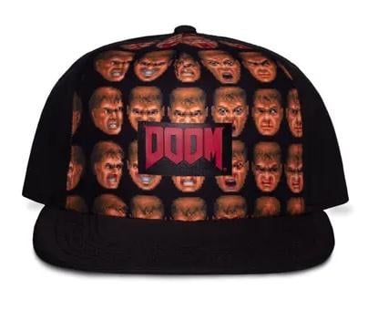 DOOM - Snapback Cap : ShopForGeek.com: Cap Difuzed Doom