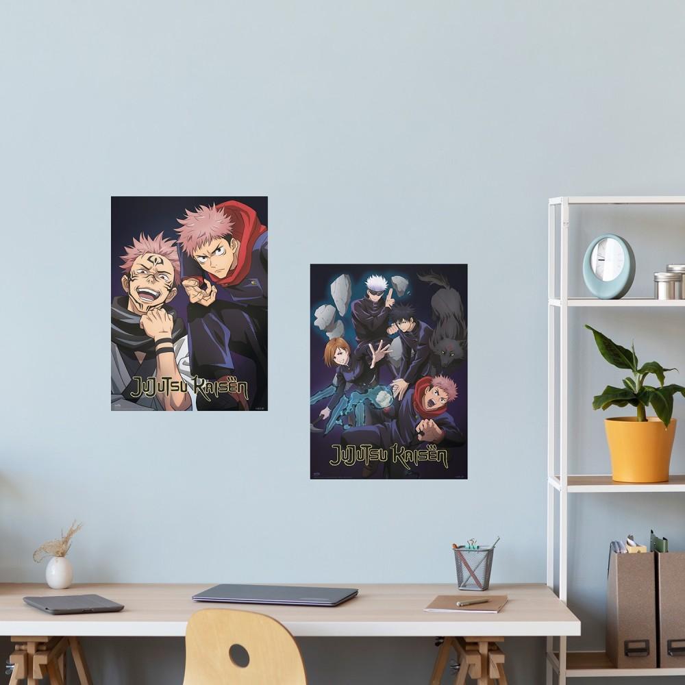 JUJUTSU KAISEN - Set of 2 Mini Posters 38x52cm : ShopForGeek.com ...