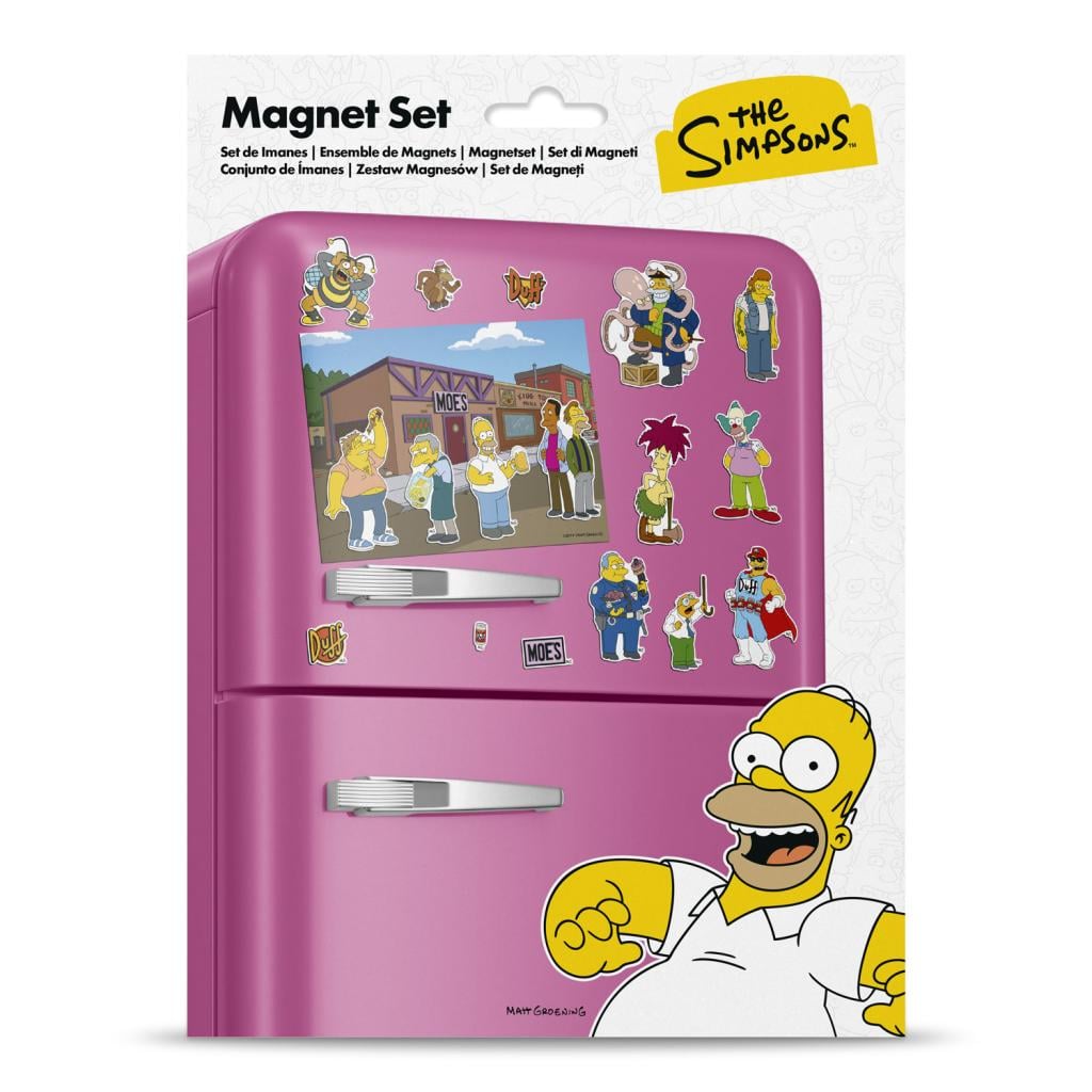 THE SIMPSONS - Springfields - Magnets Set : ShopForGeek.com: Magnet ...
