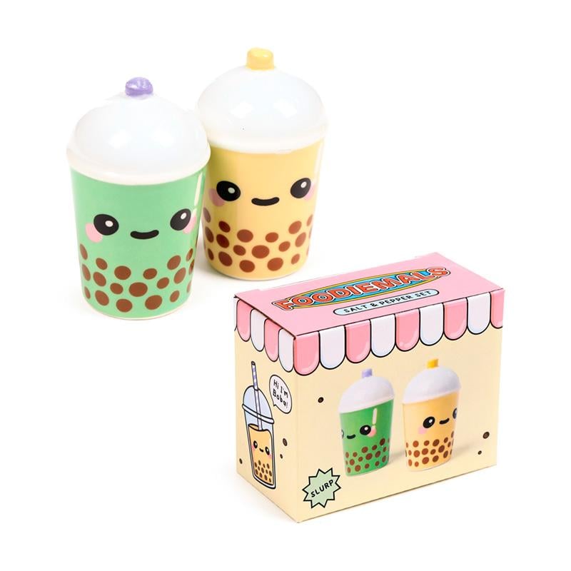 KAWAII - Boba the Bubble Tea - Salt and Pepper Shakers Set ...