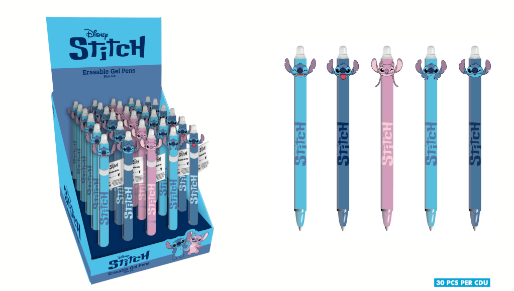 STITCH - Stylo à Gel Effaçable +Head Topper (Display de 30pcs ...