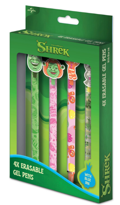SHREK - 4 Head Topper Erasable Gel Pens : ShopForGeek.com: Schulbedarf ...