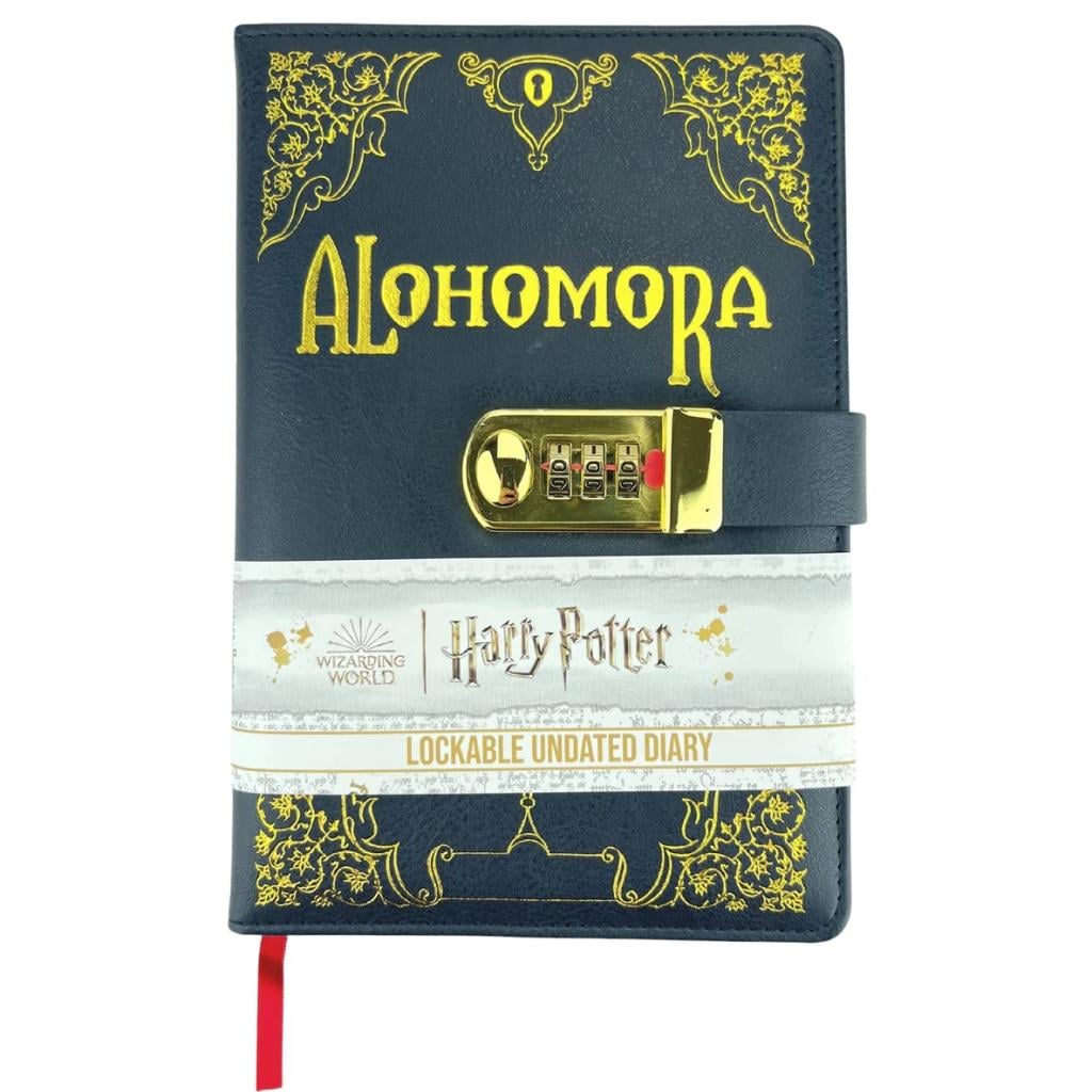 HARRY POTTER - Notebook A5 - ALOHOMORA - A5 Lockable Diary ...
