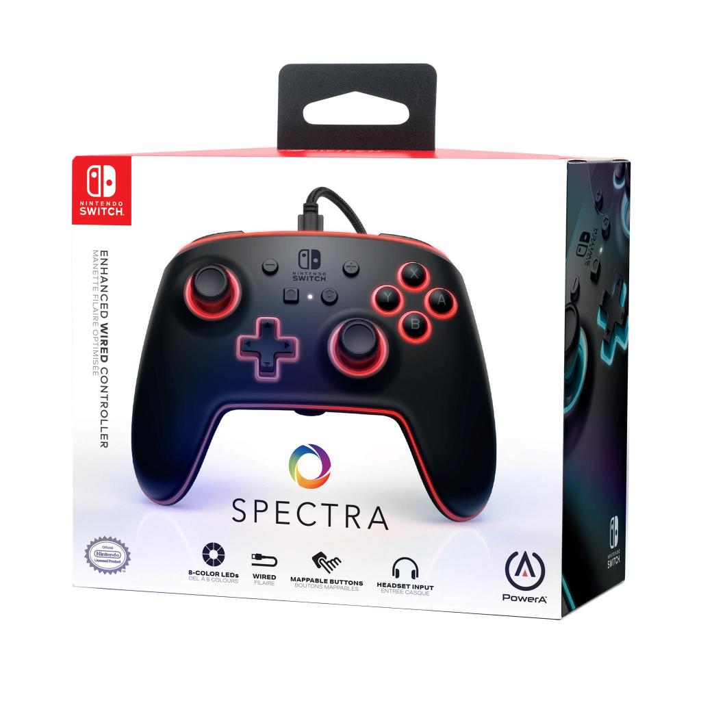 Wired Enhanced Controller Spectra : ShopForGeek.com: Manette Power-A ...