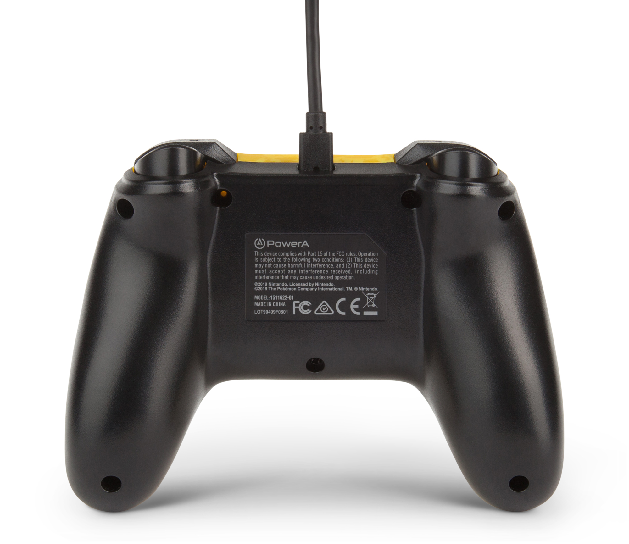 BEMS | Wired Controller Pokemon Pikachu Silhouette - Nintendo Switch