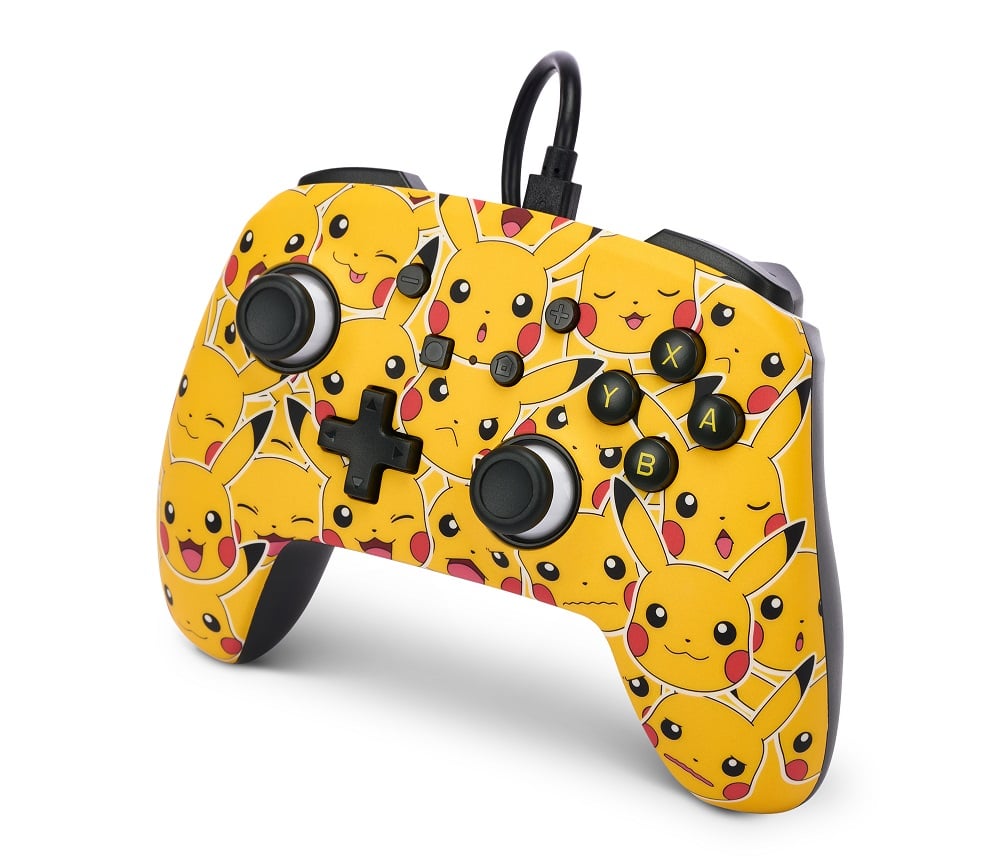 Wired Controller Nintendo Switch - Pikachu Moods : ShopForGeek.com ...