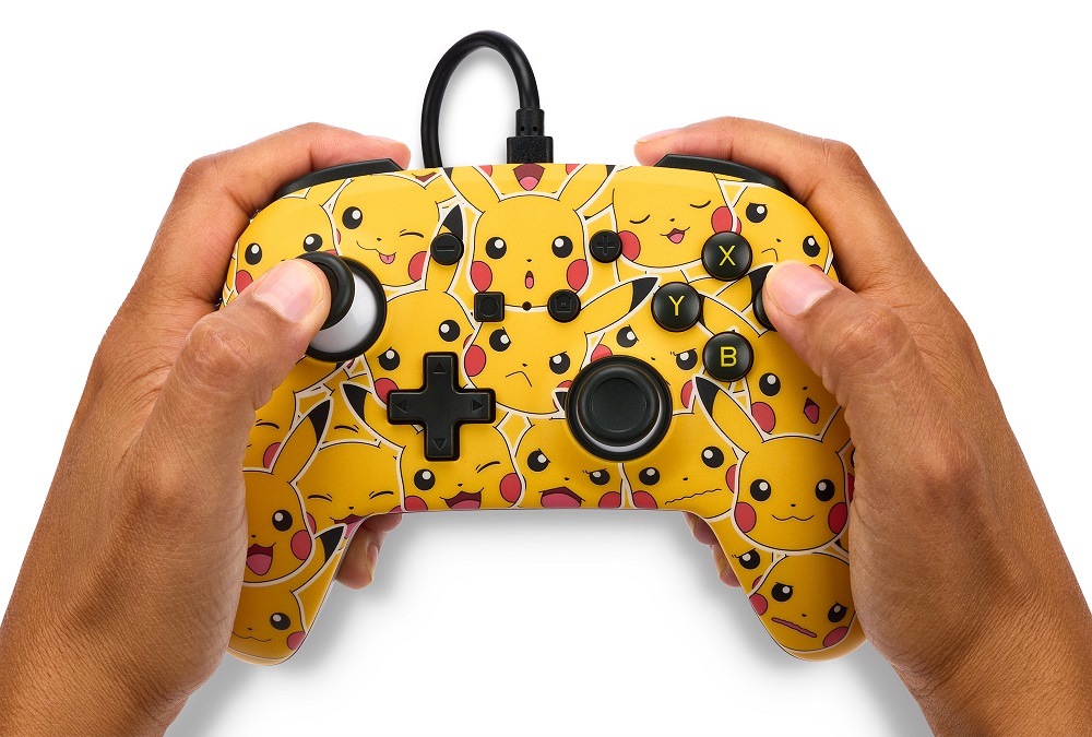Wired Controller Nintendo Switch - Pikachu Moods : ShopForGeek.com ...