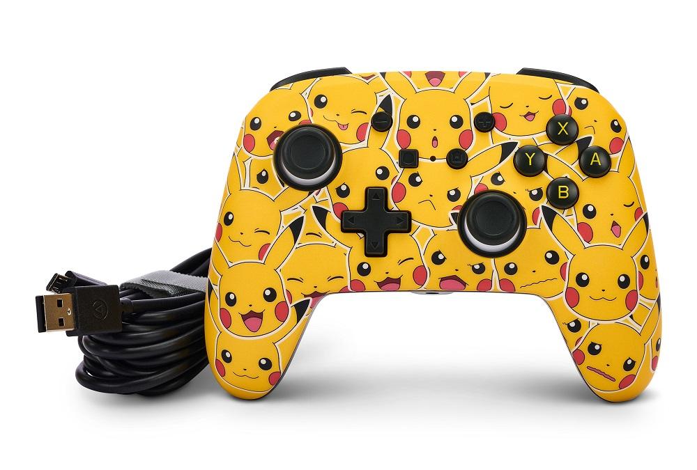 Wired Controller Nintendo Switch - Pikachu Moods : ShopForGeek.com ...