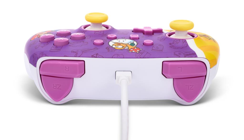 Wired Controller Nintendo Switch - Princess Peach Battle : ShopForGeek ...