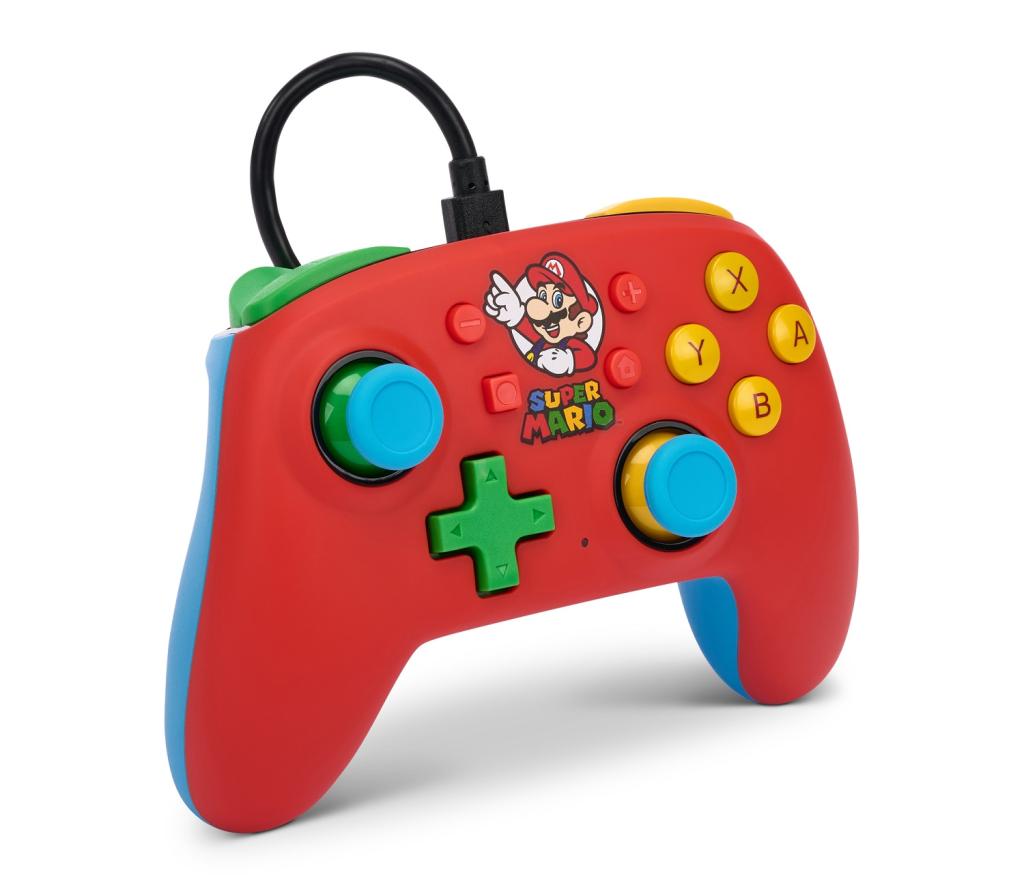 Nano Wired Controller Nintendo Switch - Mario Medley : ShopForGeek.com ...