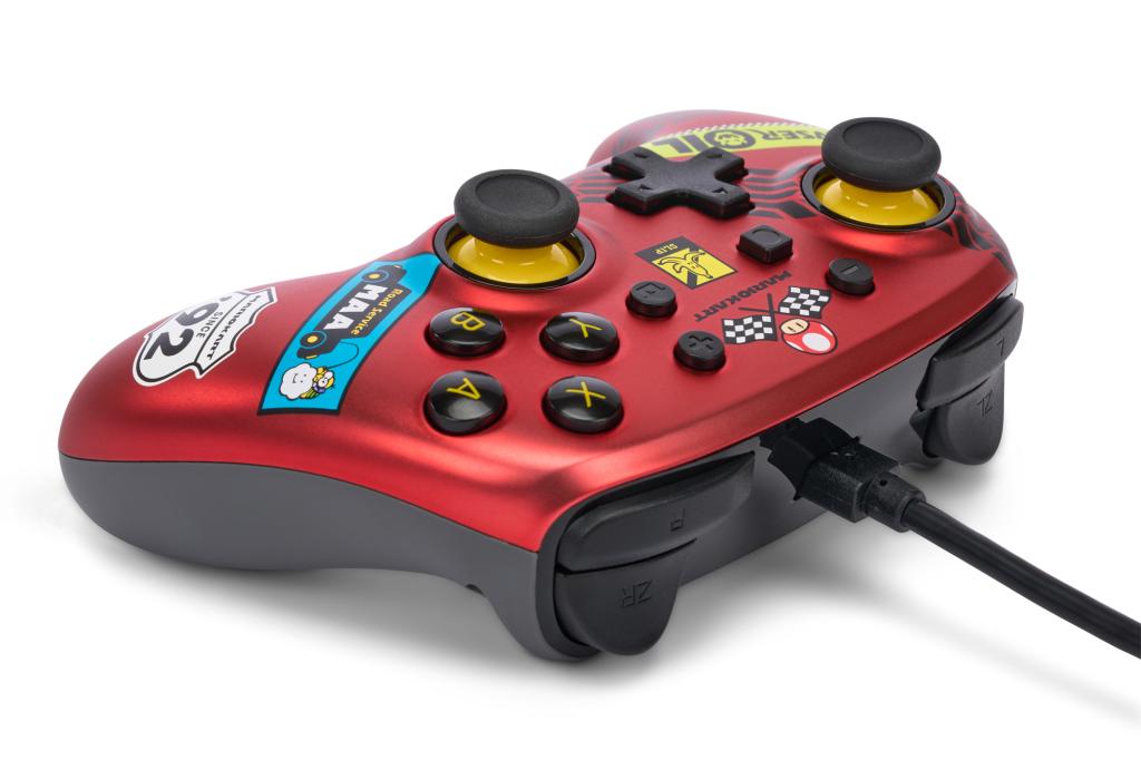 Nano Wired Controller Nintendo Switch - Mario Kart Racer Red ...