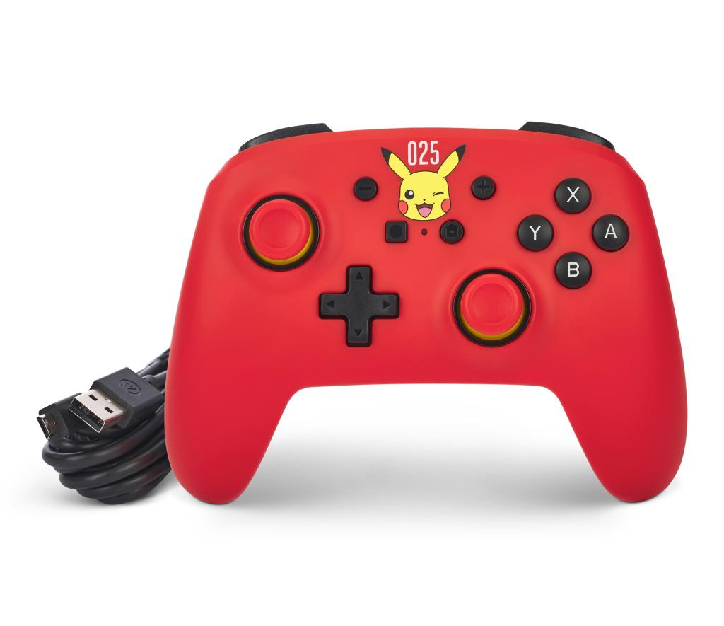 Wired Basic Controller Nintendo Switch - Laughing Pikachu : ShopForGeek ...