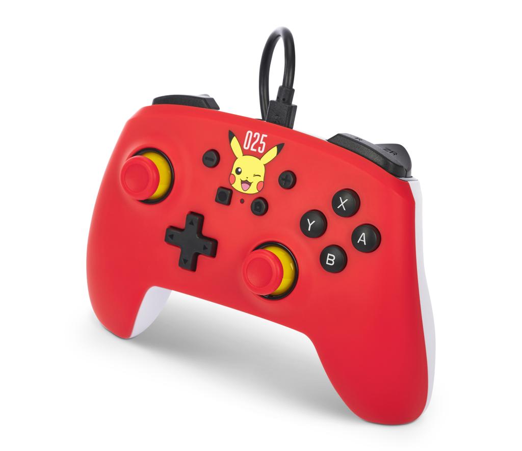 Wired Basic Controller Nintendo Switch - Laughing Pikachu : ShopForGeek ...