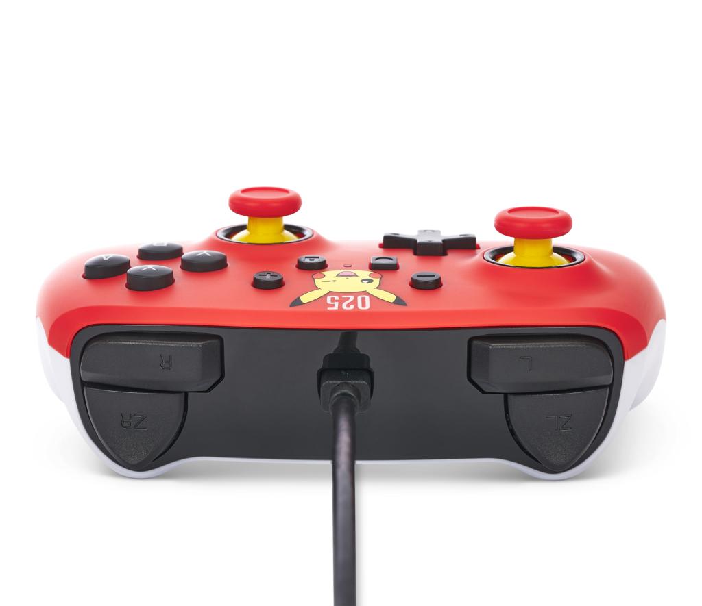 Wired Basic Controller Nintendo Switch - Laughing Pikachu : ShopForGeek ...