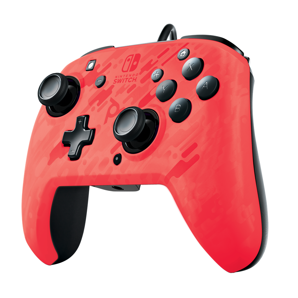 Official Deluxe+ Audio Wired Red Controller - Nintendo Switch ...