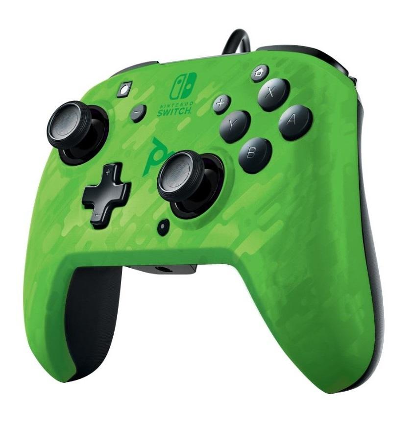 Official Deluxe+ Audio Wired Green Controller - Nintendo Switch ...