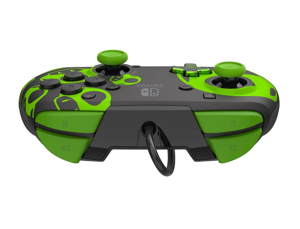 Official Wired Deluxe Controller Nintendo Switch GLOW - 1UP : ShopForGeek.com: Manette PDP Nintendo