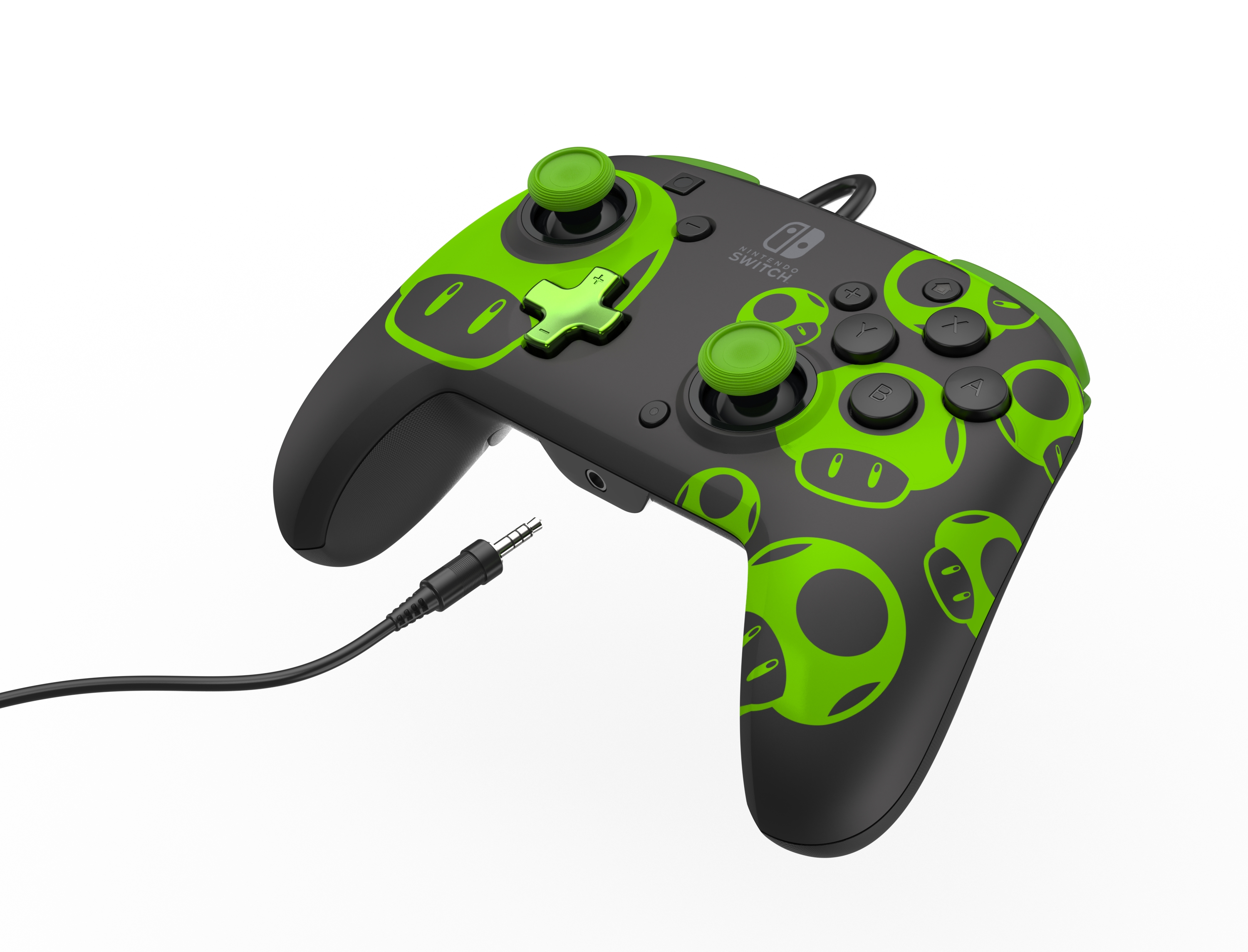 Official Wired Deluxe Controller Nintendo Switch GLOW - 1UP ...