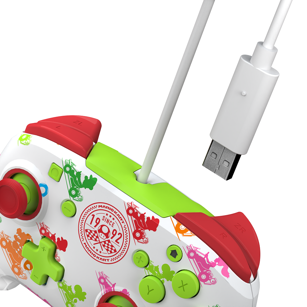 Official Switch Wired Controller - Mario Kart Racer : ShopForGeek.com ...