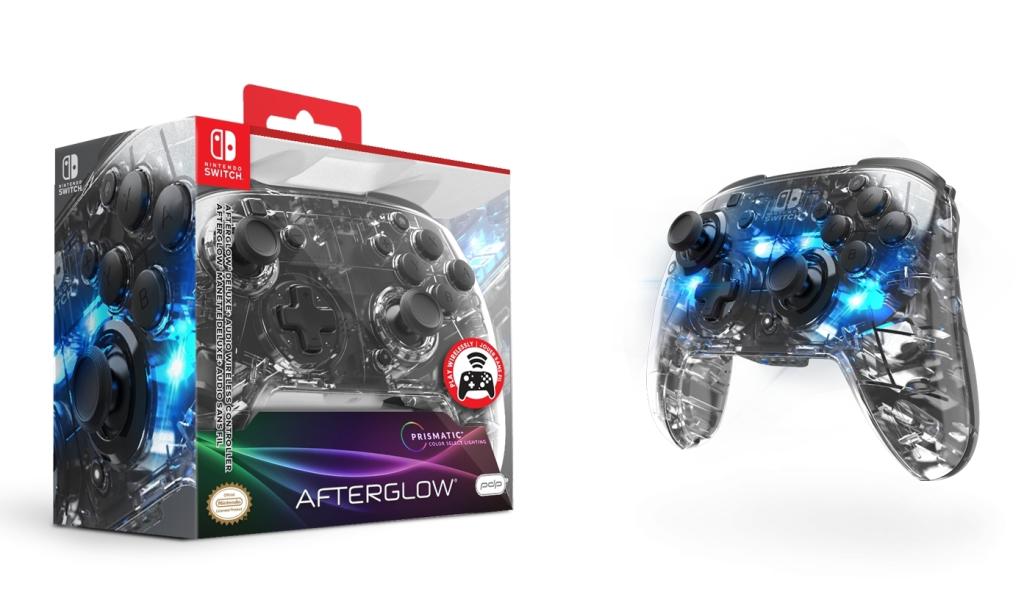 Official Wireless Deluxe Controller Prismatic - Nintendo Switch ...