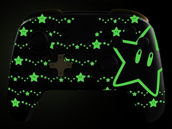 Official Wireless Deluxe Controller Nintendo Switch GLOW - Super Stars ...