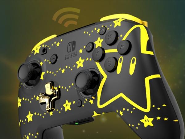 Official Wireless Deluxe Controller Nintendo Switch GLOW - Super Stars ...