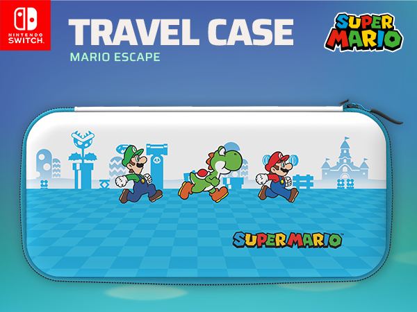 Travel Case Plus Nintendo Switch - Mario Escape : ShopForGeek.com ...
